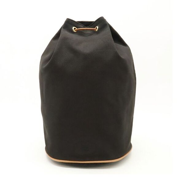 Hermès | Bags | Hermes Polochon Mimil Canvas Leather Shoulder Bag | Poshmark